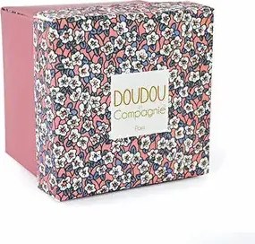 Doudou Dárková sada - Plyšový králíček a dečka / od 0 let