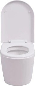 Závěsné WC keramické bílé 244270