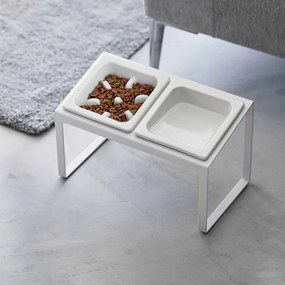 Keramický set misek s podstavcem pro domácího mazlíčka Nooks – YAMAZAKI