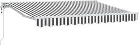 Rám markýzy Antracitová a bílá 350 x 200 cm 3329680