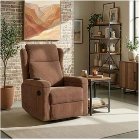 Masážní křeslo Neris 2, hnědá