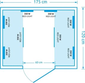 Marimex | Infrasauna Marimex POPULAR 4003 XXL s Wi-Fi (FSC) | 11106028