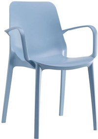 SCAB - Židle GINEVRA s područkami - modrá