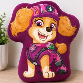 Tvarovaný polštář Tlapková Patrola Skye