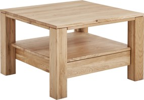 XXXLutz KONFERENČNÍ STOLEK, barvy dubu, dřevo, 70/70/47,5 cm Linea Natura - Konferenční stolky - 002730002402