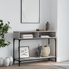 vidaXL Konzolový stolek 100x30,5x75 cm kompozitní dřevo [833391] Barva: šedá sonoma