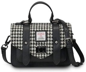 Kabelka The Mini Satchel Black and White Dogtooth - Islander