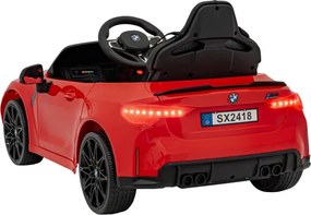 Elektrické autíčko BMW M4 červené
