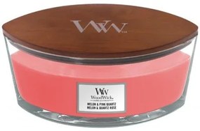 WoodWick Svíčka loď Melon & Pink Quartz, 453 g