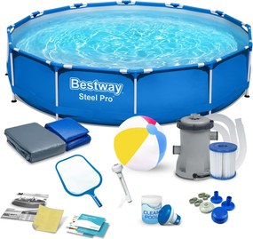 Bazén 15v1, 366 x 76 cm Bestway® Steel Pro™ | 56681