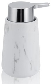 Bílý keramický dávkovač mýdla 200 ml Marble - Tomasucci