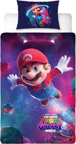 3D Bavlněné povlečení MARIO GALAXY barevné, 100% bavlna Rozměr povlečení: 70 x 80 cm | 140 x 200 cm