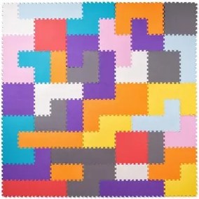 PLASTICA Pěnové puzzle Hlavolam / 120 × 120 cm / od 12 měsíců