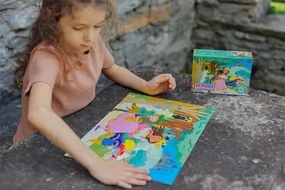 EEBOO Puzzle Princeznino dobrodružství / 20 dílků