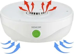 SENCOR SFD 750WH bílá / Sušička ovoce / 250 W / Průměr síta: 23 cm