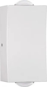 NV 9026118 Venkovní nástěnné svítidlo DEWEI bílý hliník a akryl LED 2x2W 3000K 500mA 100-240V 68st. IP54 světlo nahoru a dolů - NOVA LUCE
