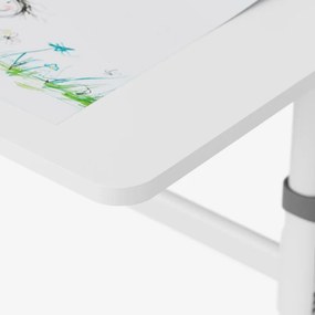 Rostoucí psací stůl TALVI - šedý