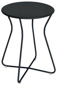 Fermob Odkládací stolek COCOTTE V.45 cm - Liquorice (černá, jemná struktura)