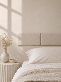 Sinsay - Obdélníkové čalouněné panely 2 pack - béžová