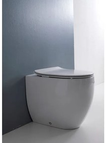 Kerasan Flo WC sedátko SLIM Soft Close, bílá 319101