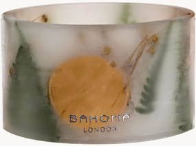 Ručně vyráběná vonná svíčka se třemi knoty Botanica (pomerančová kůra)