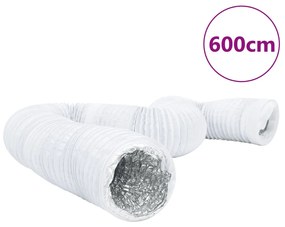 Ventilační potrubí hliník a PVC 6 m Ø 15 cm