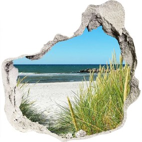 Wallmuralia Nálepka fototapeta 3D výhled Mořské duny 75x75 cm