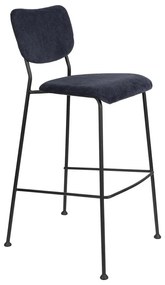Tmavě modré barové židle v sadě 2 ks 102 cm Benson – Zuiver