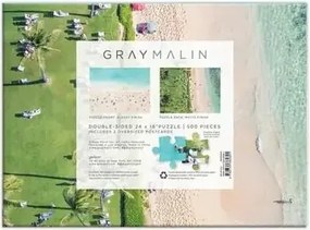 Galison Oboustranné puzzle Hawai Gray Malin / 500 dílků / od 8 let