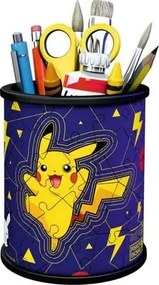 Ravensburger 3D Puzzle Stojan na tužky Pokémon / 54 dílů / 7.7 x 7.7 x