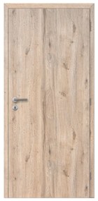 Doornite Interiérové dveře 80 P, 846 × 1983 mm, fólie, pravé, dub Hudson, plné