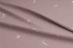Perkálové bavlněné povlečení Dotek křídel - GOTS Velikost: 140 x 200 + 70 x 90