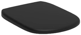 Ideal Standard Tesi - WC sedátko, SoftClose, hedvábná černá T5524V3