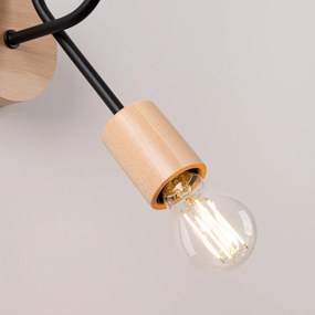 Sollux Lighting Nástěnné svítidlo EMBER černé