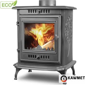 KAWMET Litinová krbová kamna P10 - 6,8 kW ECO