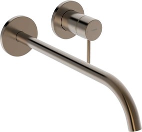 Hansa Public - Umyvadlová baterie pod omítku, 2-otvorová instalace, broušený bronz 5795213181