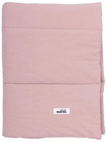 Růžová bavlněná dětská deka 100x135 cm – Malomi Kids