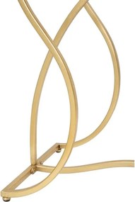 Designová konzole Sachiyo 130 cm zlatá