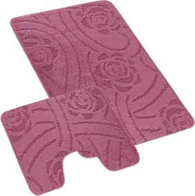 SADA BANY 60x100 + 60x50 cm - s výkrojem Fialová 810/008 - 60x100 cm, 60x50 cm (SADA)