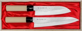 Satake Magaroku Saku Sada 2 nožů pro šéfa Santoku