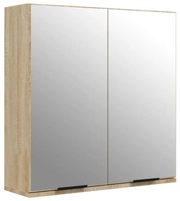 Koupelnová zrcadlová skříňka dub sonoma 64 x 20 x 67 cm