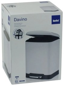 KELA Koš kosmetický DAVINO 6 l bílá KL-22996