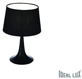 Stolní lampa Ideal Lux London TL1 small nero 110554 černá