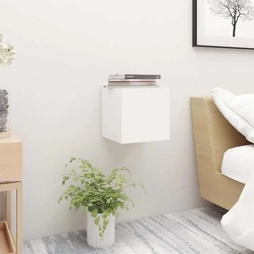 Noční stolky 2 ks bílé 30,5 x 30 x 30 cm kompozitní dřevo 3079707