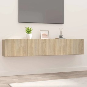 vidaXL TV skříňky 2 ks 80 x 30 x 30 cm kompozitní dřevo [820463] Barva: dub sonoma