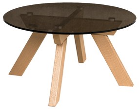 Nejfuton Kulatý konferenční stolek Callisto BUK - Přírodní
