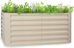 Blumfeldt Blum High Grow Straight, vyvýšený záhon, 120 x 60 x 60 cm, 432 l, ocel