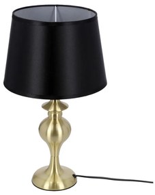 Stolní lampa PRIMA GOLD 1xE27/60W/230V černá/zlatá