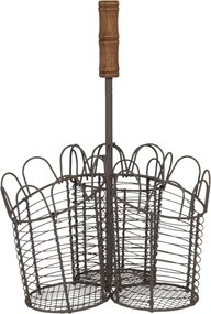 Kovový košík - 34 cm