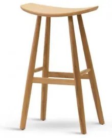 Stima Dřevěná barová židle GURU Moření Stima Buk